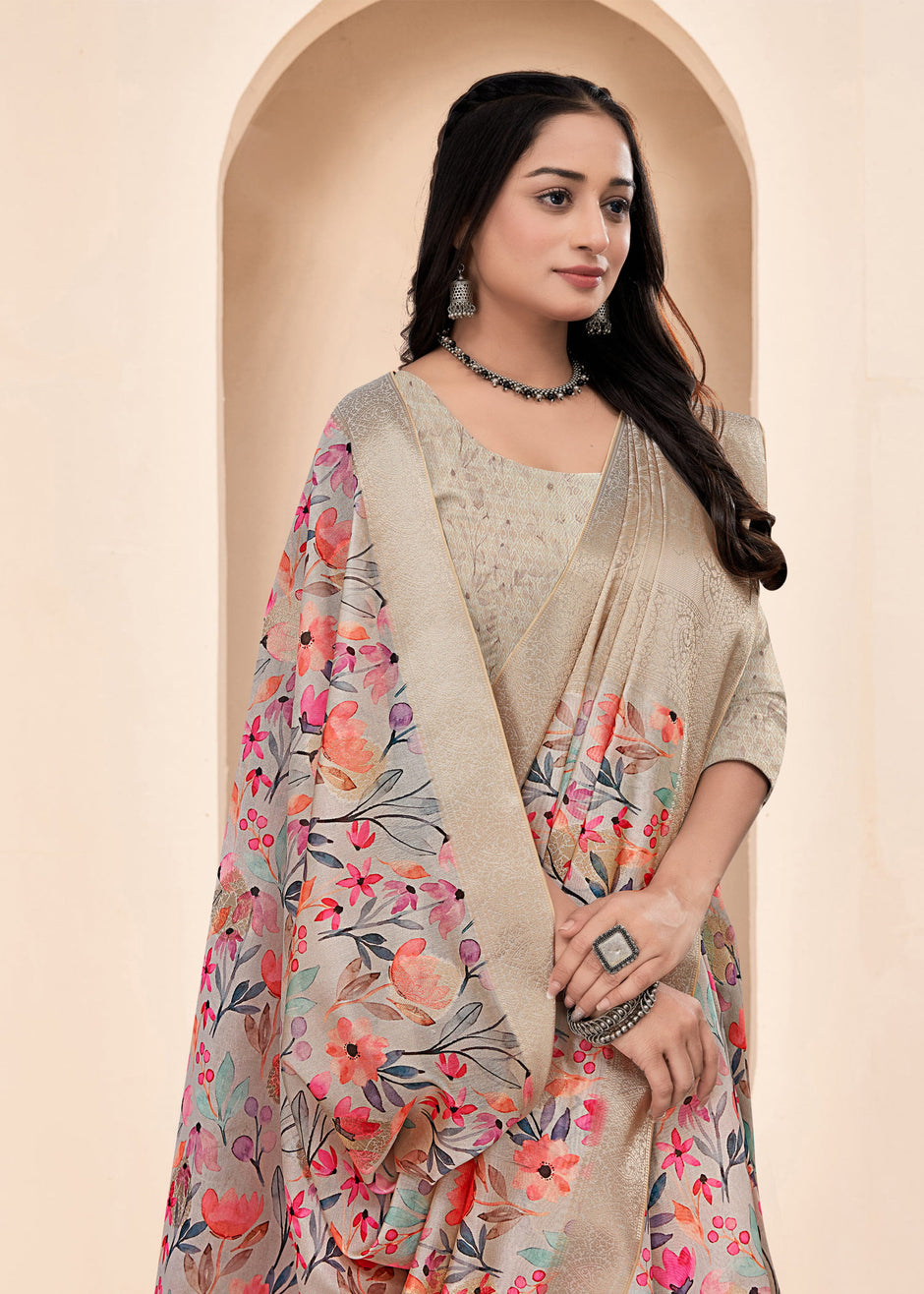Digital Printed Saree – Nupur Collection