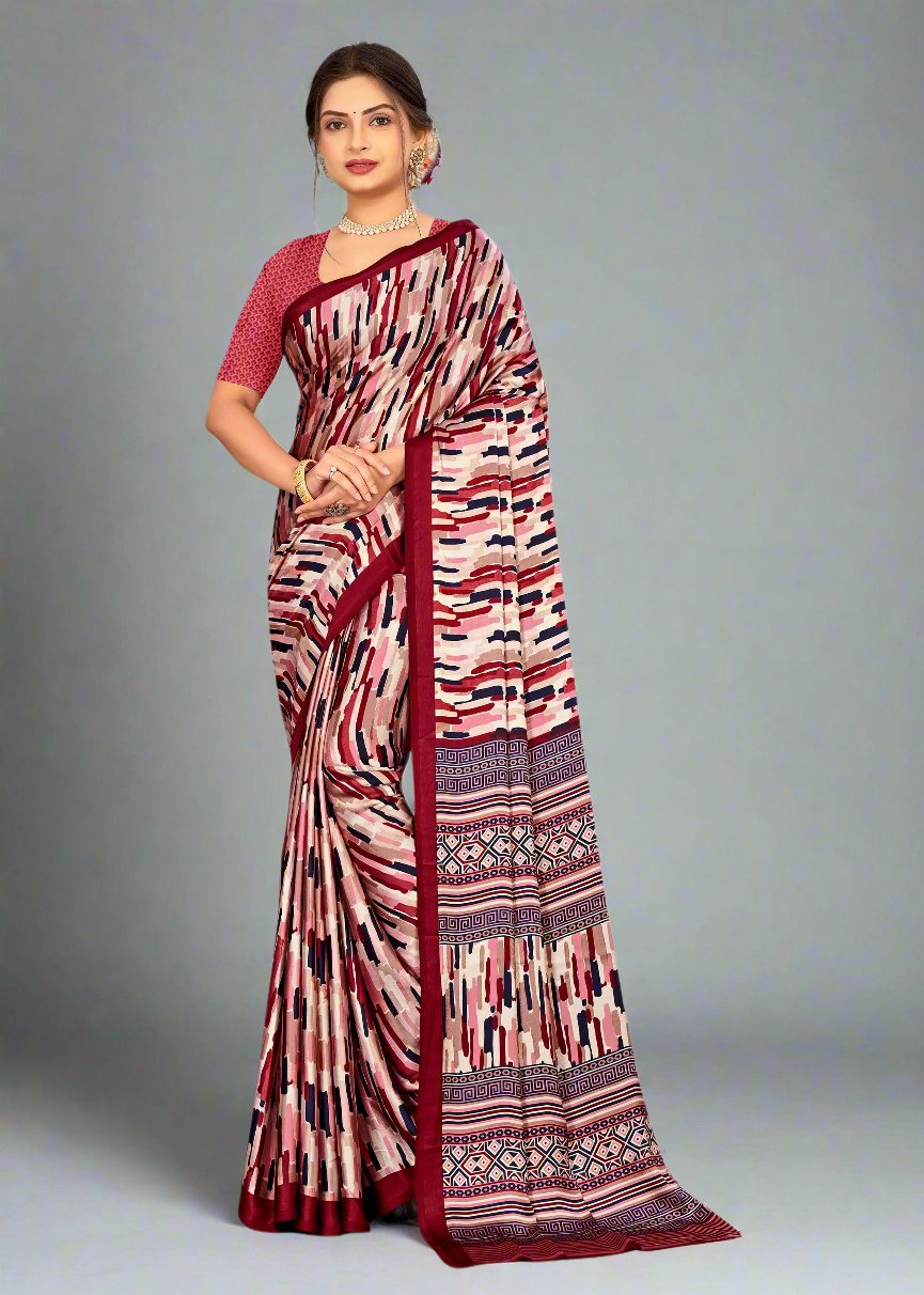 Satin Saree – Nupur Collection
