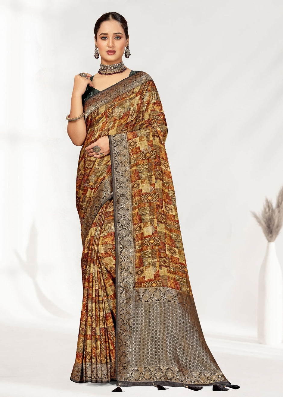 Digital Printed Saree – Nupur Collection